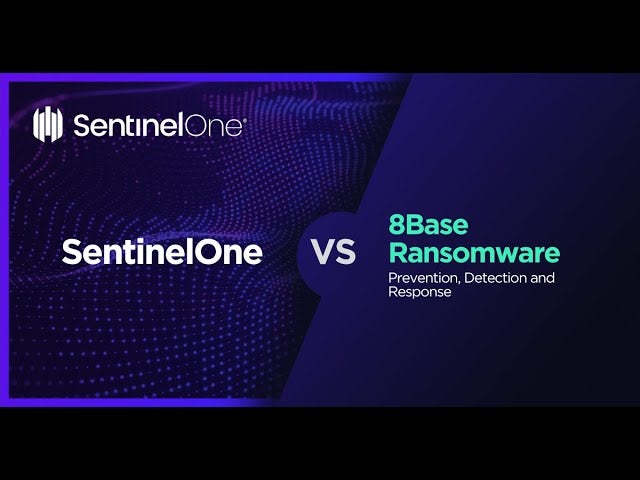 SentinelOne Demo: SentinelOne VS 8Base Ransomware - Protection ...